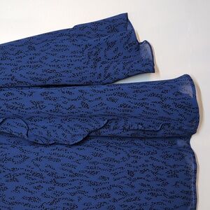 Penningtons | Tops | New Penningtons Sheer Ruffled Blouse Womens Plus ...